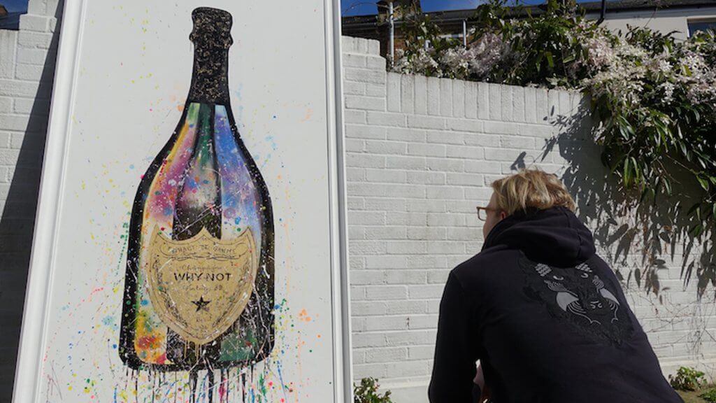 Up-and-coming multi-media artist Alexander Hall and his Haut de Gamme ...